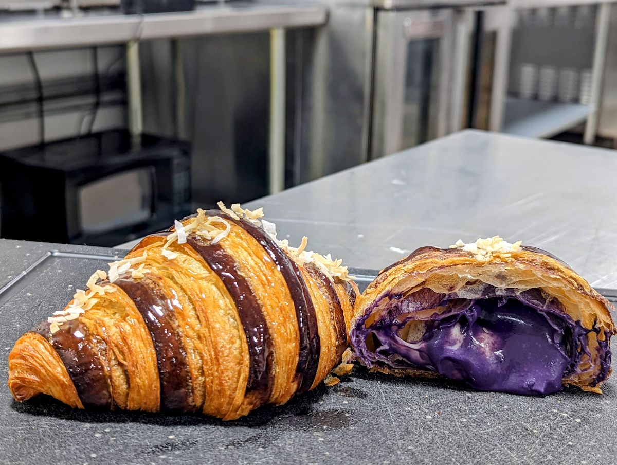 Merlyn’s Patisserie’s Ube Croissant | Food | Northern Express
