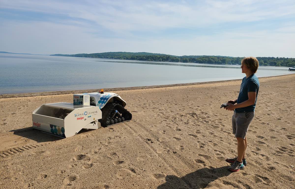 A Day in the Life of a Beach Robot | Features | Northern Express