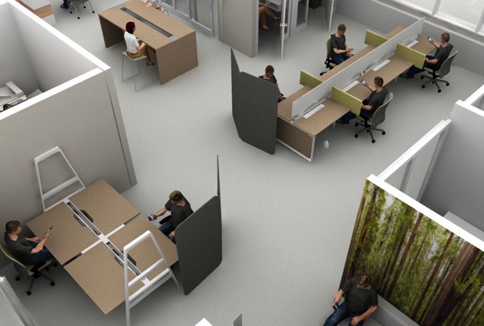 Back To Cubicles? Northern Michigan Offices Are Going To Look Different ...