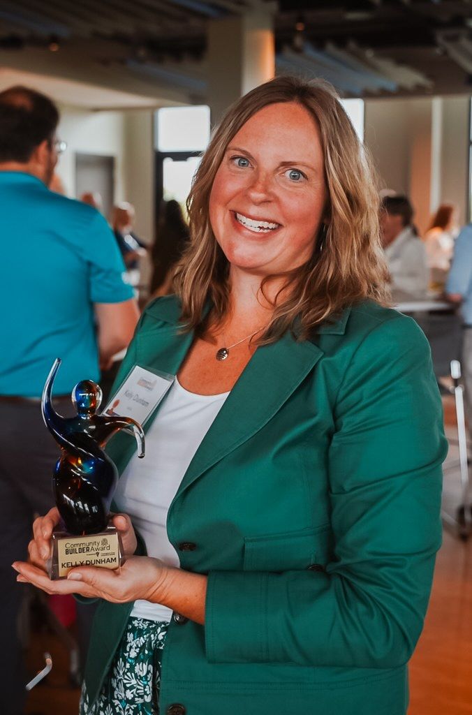 Dunham Receives Inaugural Community Builder Award | The Ticker