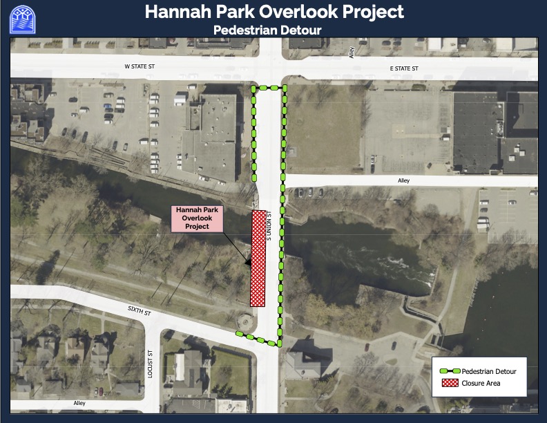 Hannah Park Overlook Construction Starts Monday | The Ticker