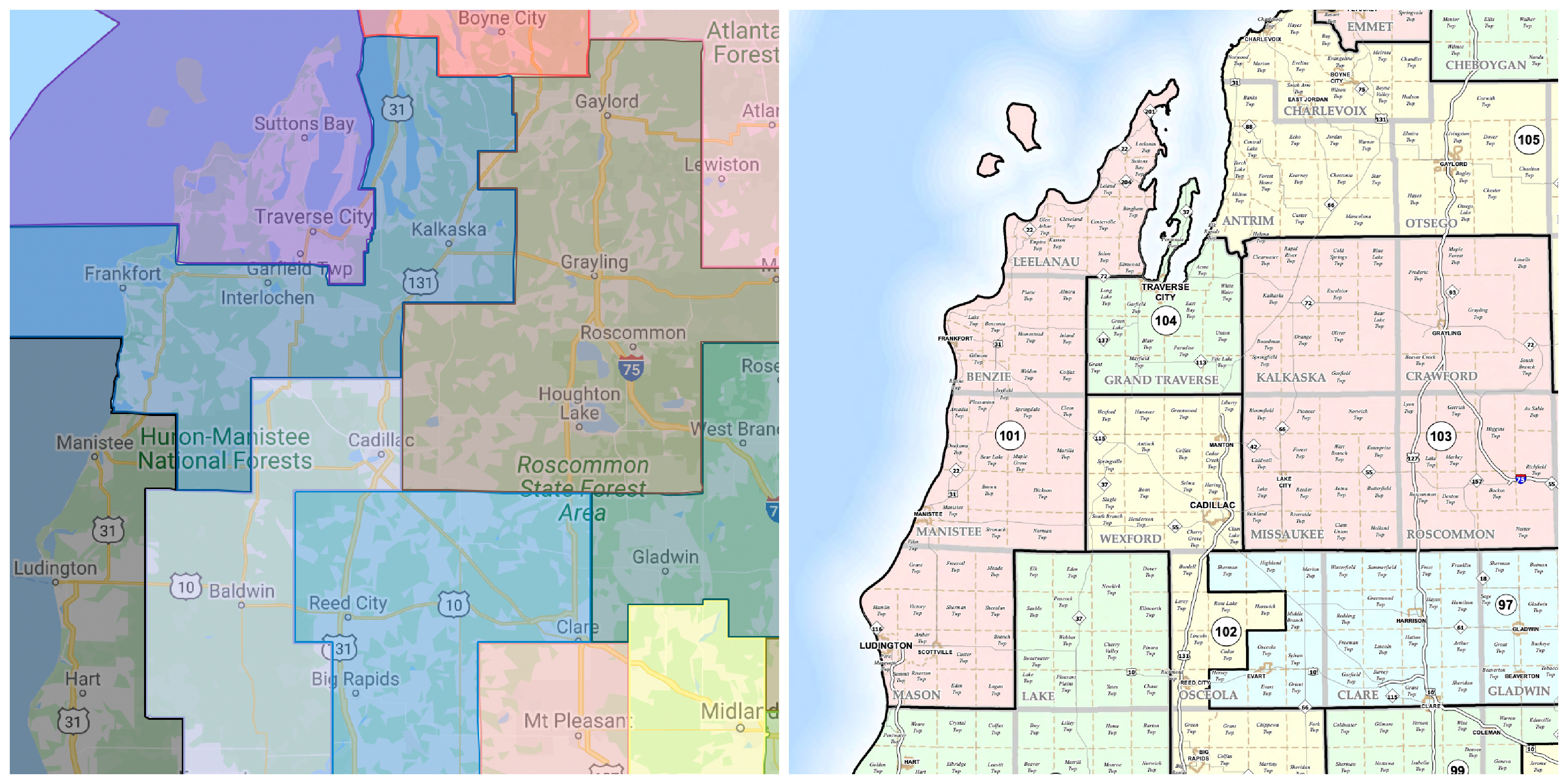 Redistricting Commission Approves New Michigan Maps, Splitting GT ...