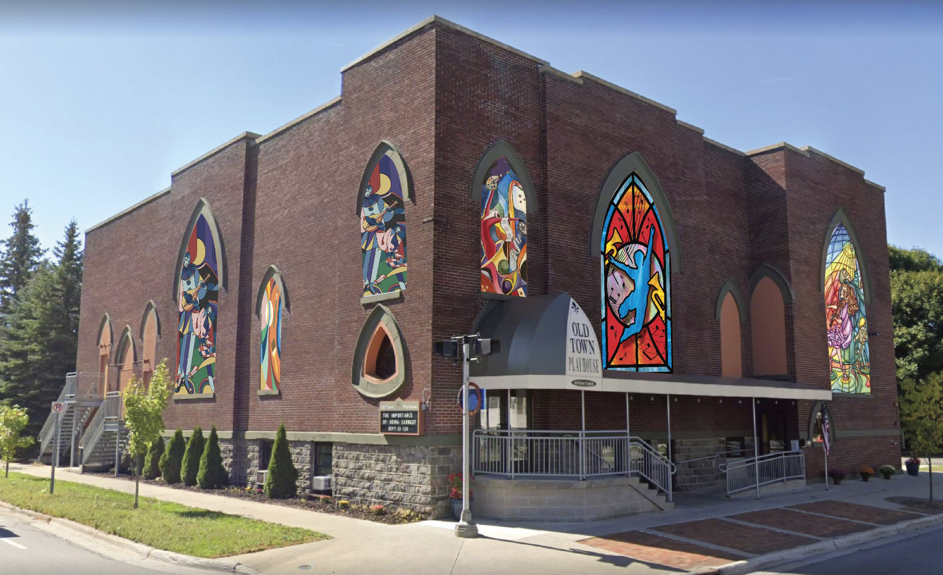 A Blank Slate: Inside The New Art Project At Old Town Playhouse | The ...