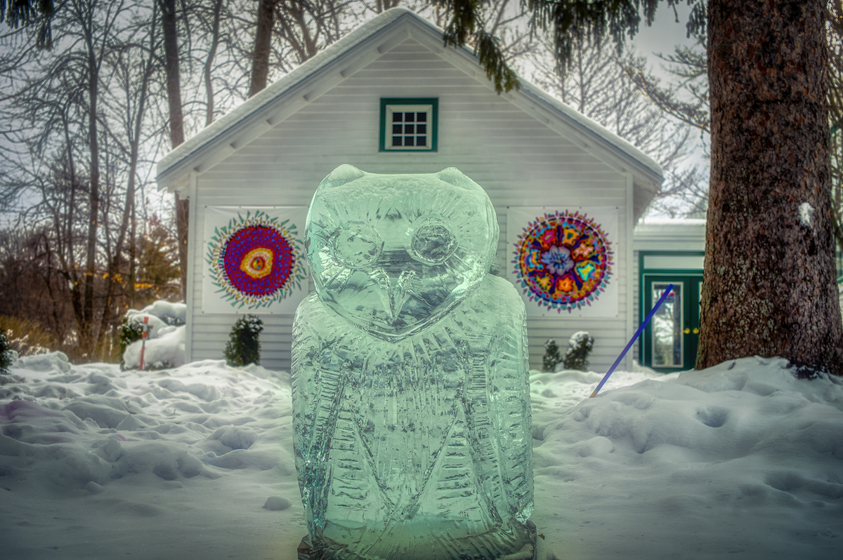 Try Your Hand At Ice Sculpting (Or Watch A Pro In Action) At Old Art ...