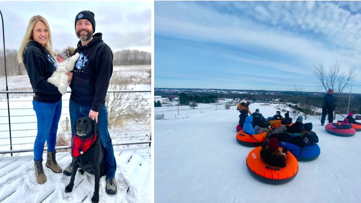 Timberlee Hills Owners Officially Welcome Snow Tubers (And A New Baby ...