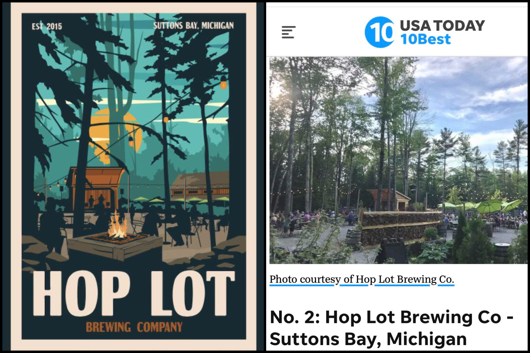 Hop Lot Dubbed One Of The Best Beer Gardens In The Country | The Ticker
